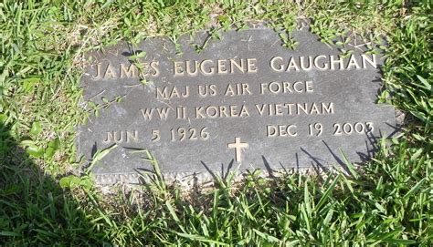 Maj James Eugene Gaughan Sr 1926 2003 Find A Grave Memorial