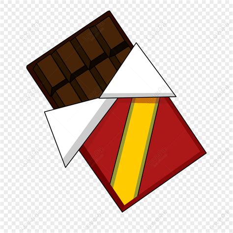 Gambar Warna Kemasan Coklat Clipart Kuning Cokelat Batangan Lezat Png