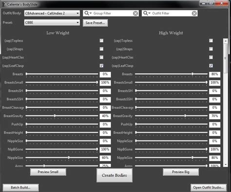 How Do I Build Files In Body Slide Request And Find Skyrim Adult