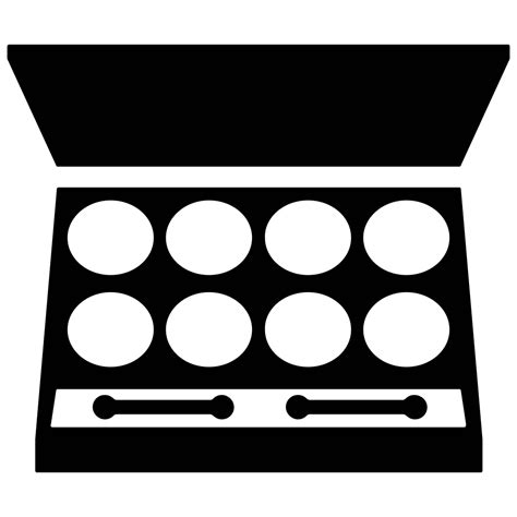 Makeup Palette Template Png