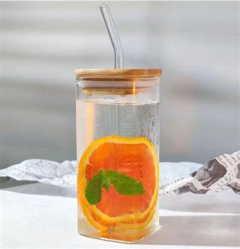 Borosil Square Shape And Drinking Glass Sipper Straw Capacity 100 Ml At Rs 85piece In Surat