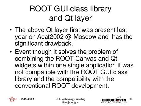 ppt root bnl valeri fine bnl star powerpoint presentation free