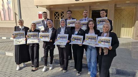 طلاب جامعة عين شمس يشاركون في ورشة العمل التدريبية الـ43 الموجهة لطلبة