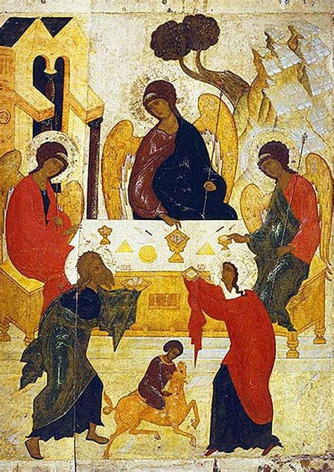 Икона. Ветхозаветная Троица | Arte antico, Arte, Bibbia