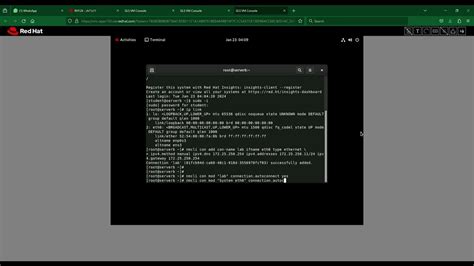 Lab Manage Networking Redhat Youtube