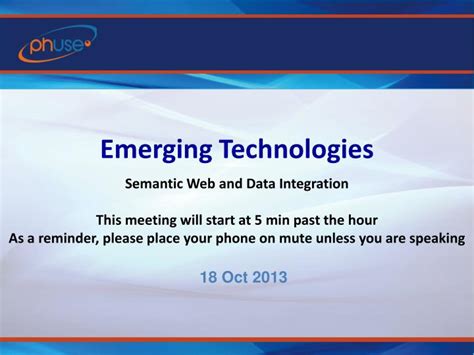 PPT Emerging Technologies PowerPoint Presentation Free Download ID