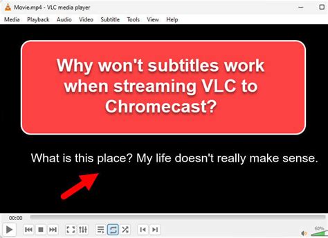 Subtitles Not Showing When Casting VLC To Chromecast