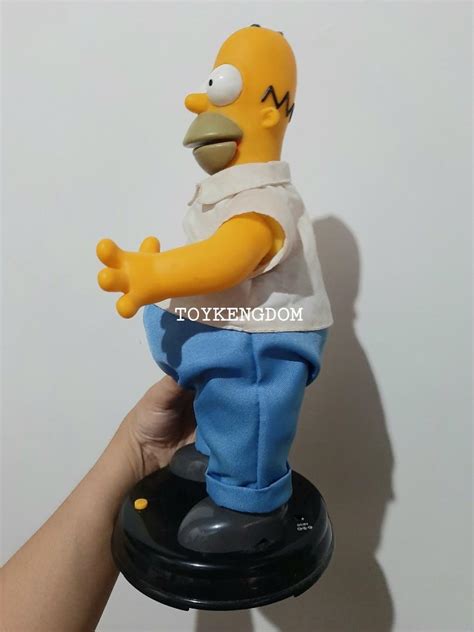 2002 Singing And Dancing 12 Homer Simpson Figure By Gemmy Working