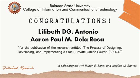 Bulsu College Of Information And Communications Technology Added A New Bulsu College Of