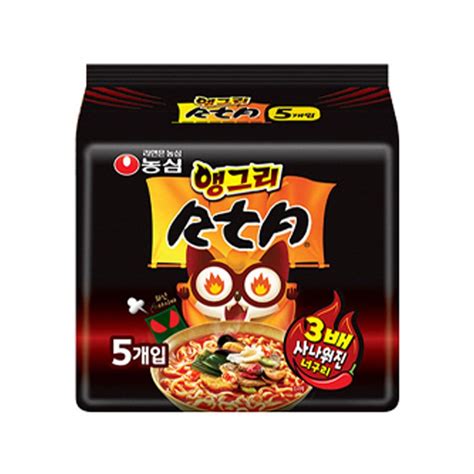 농심 앵그리너구리 멀티 5입 4봉 홈플러스 택배배송