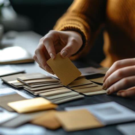 A Person Using Card Sorting Methods To Determine Content Organization