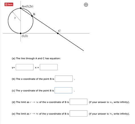 solved a circle of radius r centered at the point 0 r in
