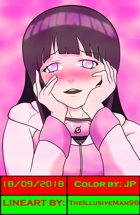 Hinata Hyuga Blushing After Colored Version By Epic Jp On Deviantart
