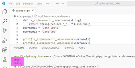 How To Check If A String Contains Only Alphanumeric Characters And
