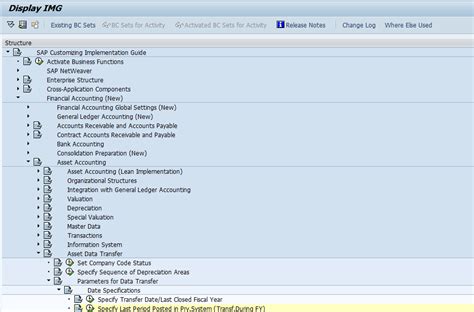 Spro Settings For Legacy System Asset Data Transfe Sap Community