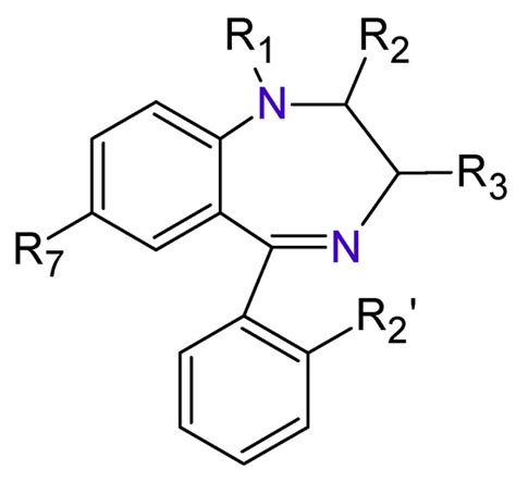 Benzodiazepines Structure