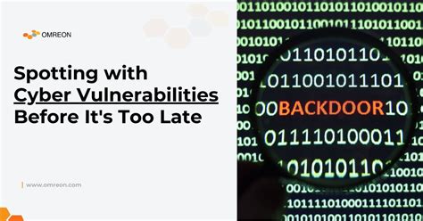 Omreon Technology On Linkedin Cybersecurity Vulnerabilityspotting