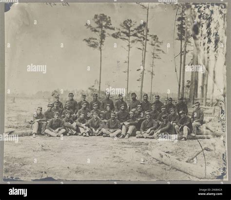 Co C 1st Mass Cavalry In Front Of Petersburg Va Aug 1864 Civil