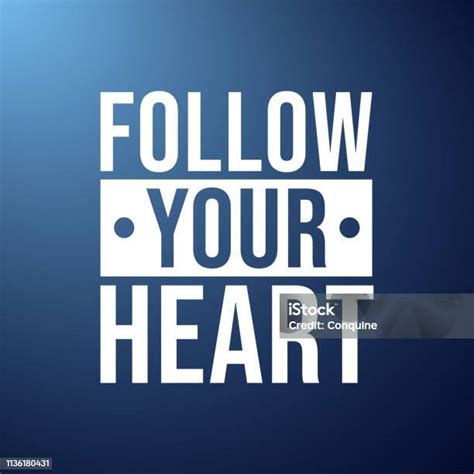 당신의 마음을 따르십시오 현대 배경 벡터와 생활 견적 감정에 대한 스톡 벡터 아트 및 기타 이미지 감정 긍정적인 감정 표현 낱말 Istock