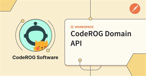 CodeROG Domain API | Postman API Network