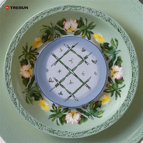 Porcelain Color Glazed Dinnerware Set Trpd2403001 Tresun