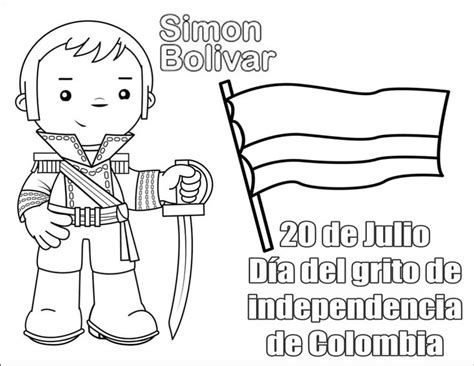 20 De Julio Dia Del Grito Dibujos De La Independencia Frases Para