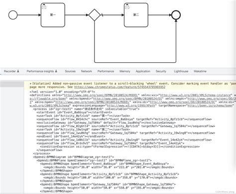 bpmn-js显示Flowable的BpmnModel转换为xml文档的流程图排他网关丢失中间“X”_bpmn.js flowable-CSDN博客
