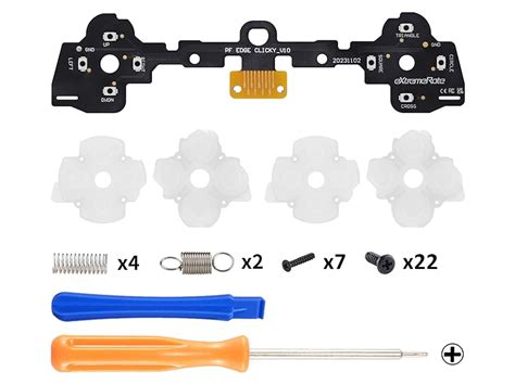 Extremerate Face Buttons Clicky Kit For Ps5 Edge Controller Custom Tactile Dpad