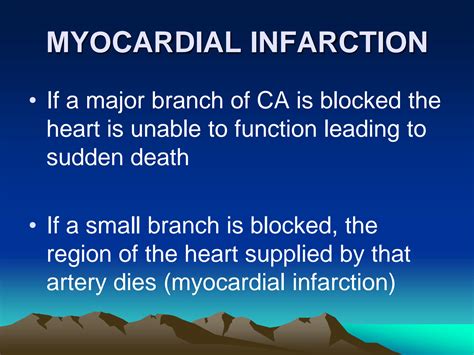 SOLUTION Medical Myocardial Infarction Studypool