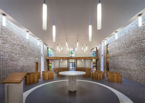 Austin Smithlords Carmelite Monastery Has Brick Walls Inside And Out