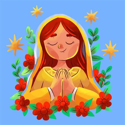 Página 2 Vectores E Ilustraciones De Virgen Caacupe Para Descargar