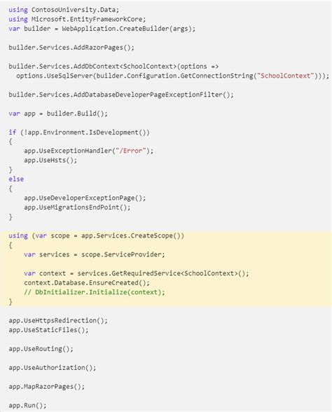 Entity Framework 13 With Net Core Code First Summary