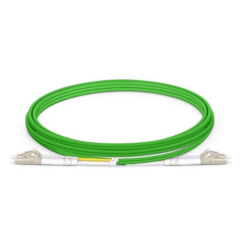 2m 66ft 100gb 50125 Om5 Lc To Lc Upc Duplex Multimode Fiber Optic