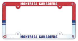 Montreal Canadiens License Plate Frame