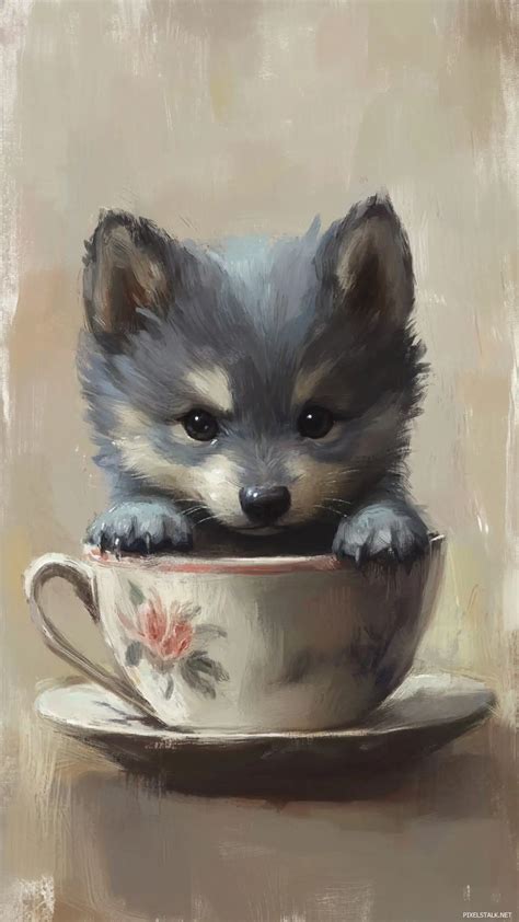 Cute Wolf Wallpaper Free Download