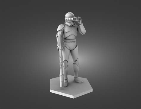 ♟ Legion Clone Trooper For Board Game Starwars・free Stl File For ・cults