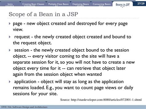 Ppt Lecture 19 Java Beans Powerpoint Presentation Free Download