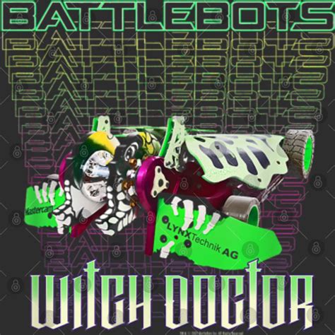 Battlebots Robot Witch Doctor Logo Stack House Flags Sold By Vanilledigitalarttees Sku