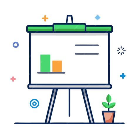 whiteboard clipart vector art and illustration premium ai generated