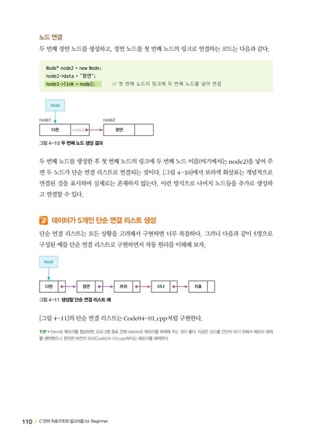 알라딘 미리보기 C 언어 자료구조와 알고리즘 For Beginner 알라딘 미리보기 C 언어 자료구조와 알고리즘 For Beginner