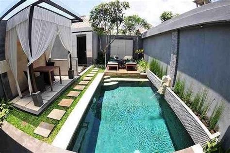 46 Desain Rumah Minimalis Ada Kolam Renang Dan Taman Rumah Desain 2023
