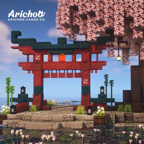 Torii Gate With Cherry Blossoms World Download Arichoo In 2024