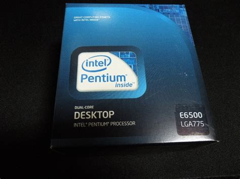 Pentium Dual Core E6500 Box Intel Cpu Pc自作・pcパーツ・ソフト