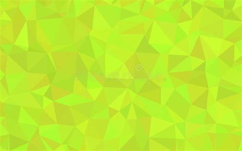 Light Green Triangular Low Poly Mosaic Pattern Background Vector Illustration Graphic