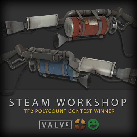 Artstation Team Fortress 2 Polycount Competition