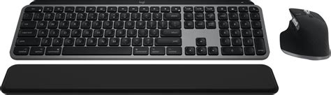 Logitech Mx Keys S Combo Performance Wireless Keyboard And Mouse With Palm Rest