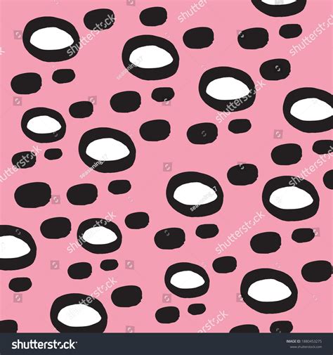 Cute Abstract Backgroundhand Drawn Cute Abstract Stock Vector Royalty