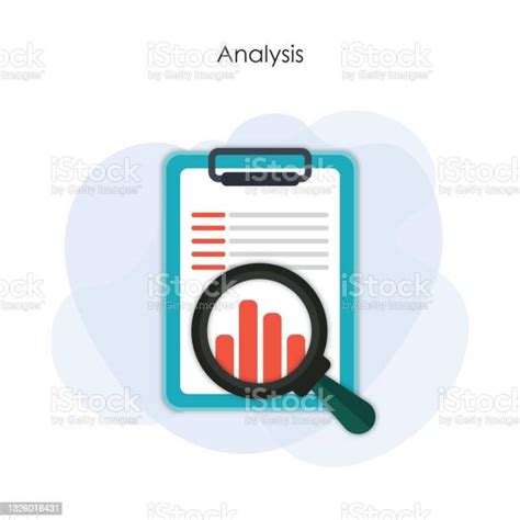 Analytics Data Research Icon Vector Analysis Paper Sheet Document