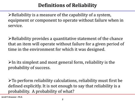 ppt system reliability analysis concepts and metrics powerpoint