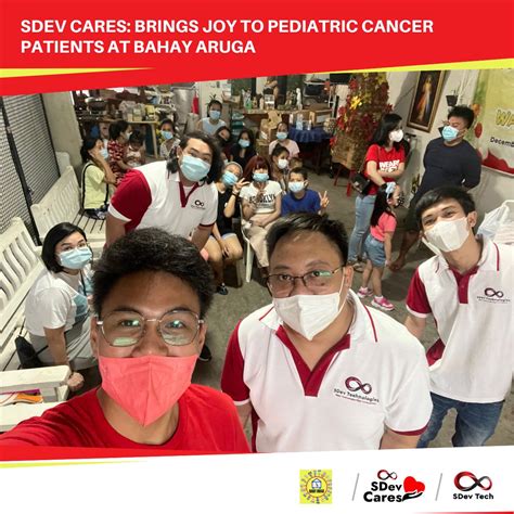 sdev cares brings joy to pediatric cancer patients at bahay aruga